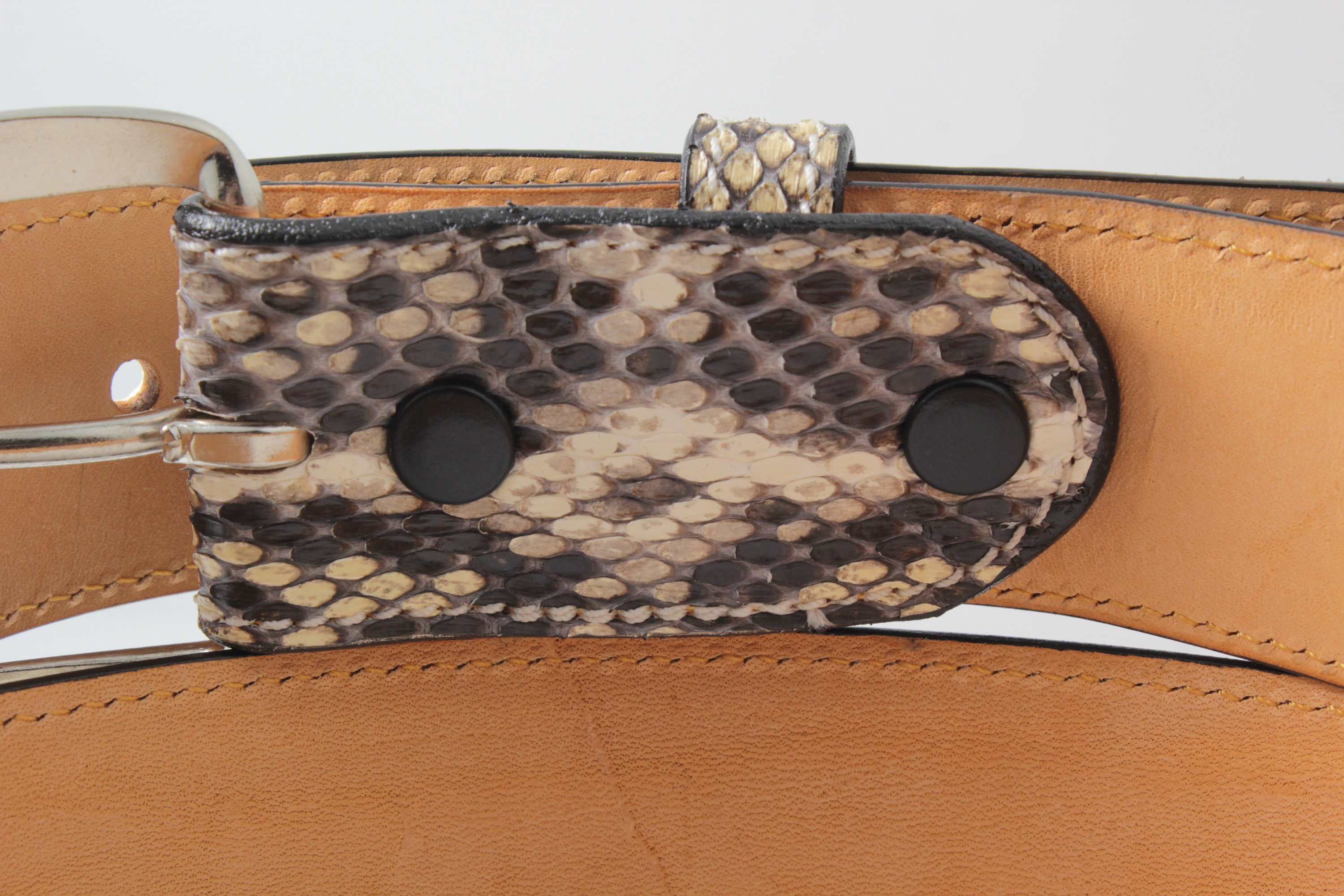 Handmade Genuine Natural Python Leather Belt made in U.S.A - Etsy Australia