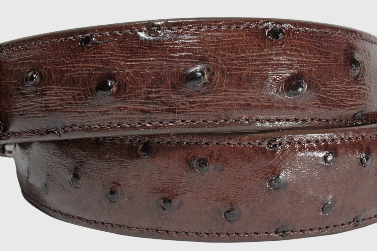 1 1/4 Genuine Handmade Brown Full Quill Ostrich Leather - Etsy