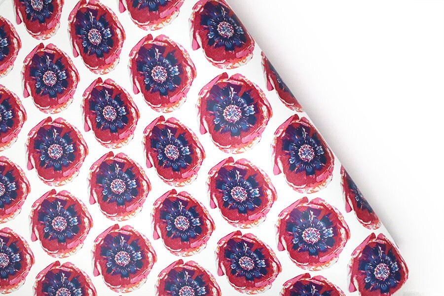 POPPY POP Wrapping Paper Sheets Set of 3 Sheets White - Etsy