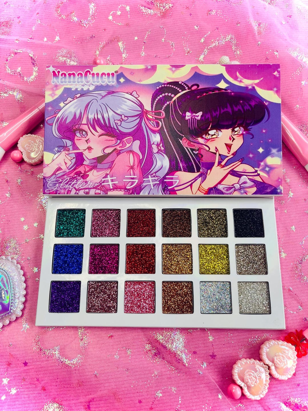 Anime Glitter Pallete - Etsy