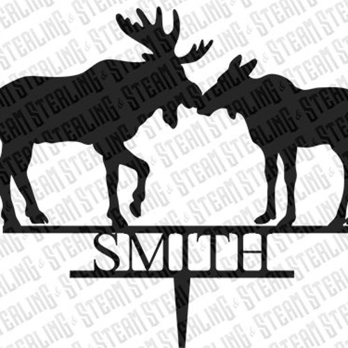 Moose Bride Groom-moose - Etsy