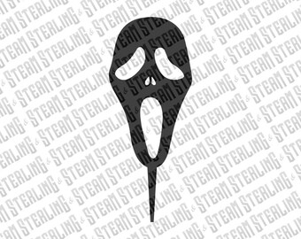 Scream Cake Topper - Etsy
