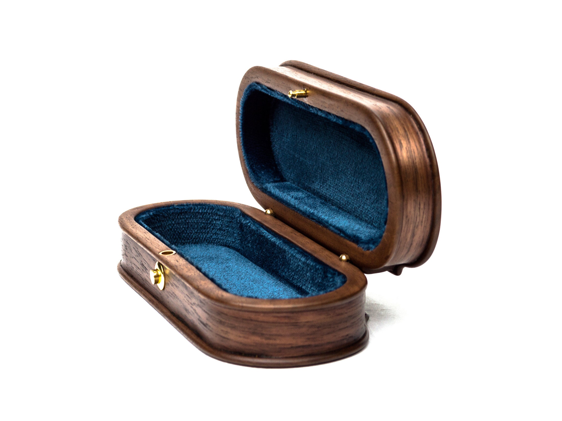 Walnut Small Jewelry Box Small Things Box Glasses Case - Etsy