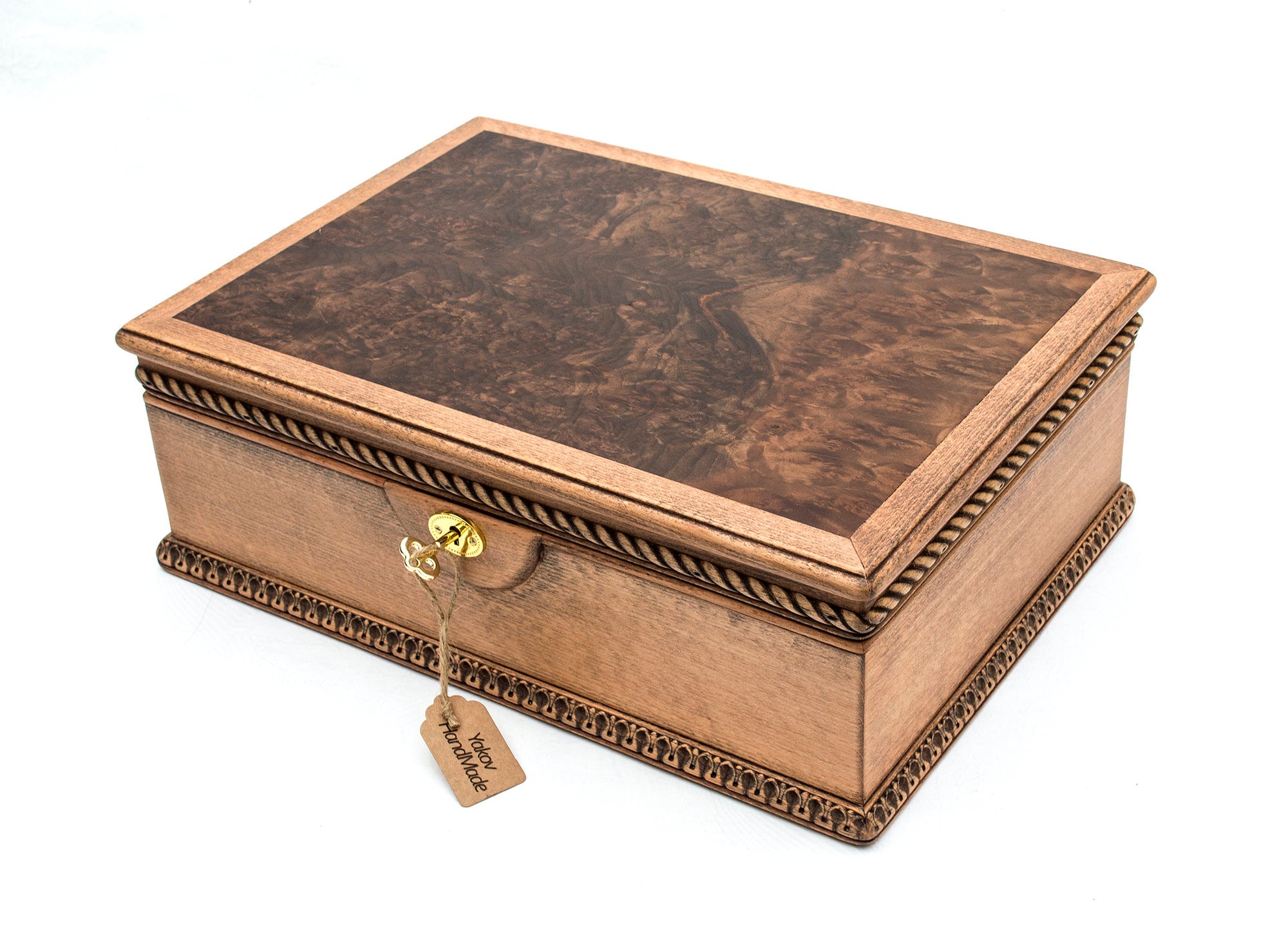 Vintage Extra Large Jewelry & Watches Box With Lock and Key - Etsy UK