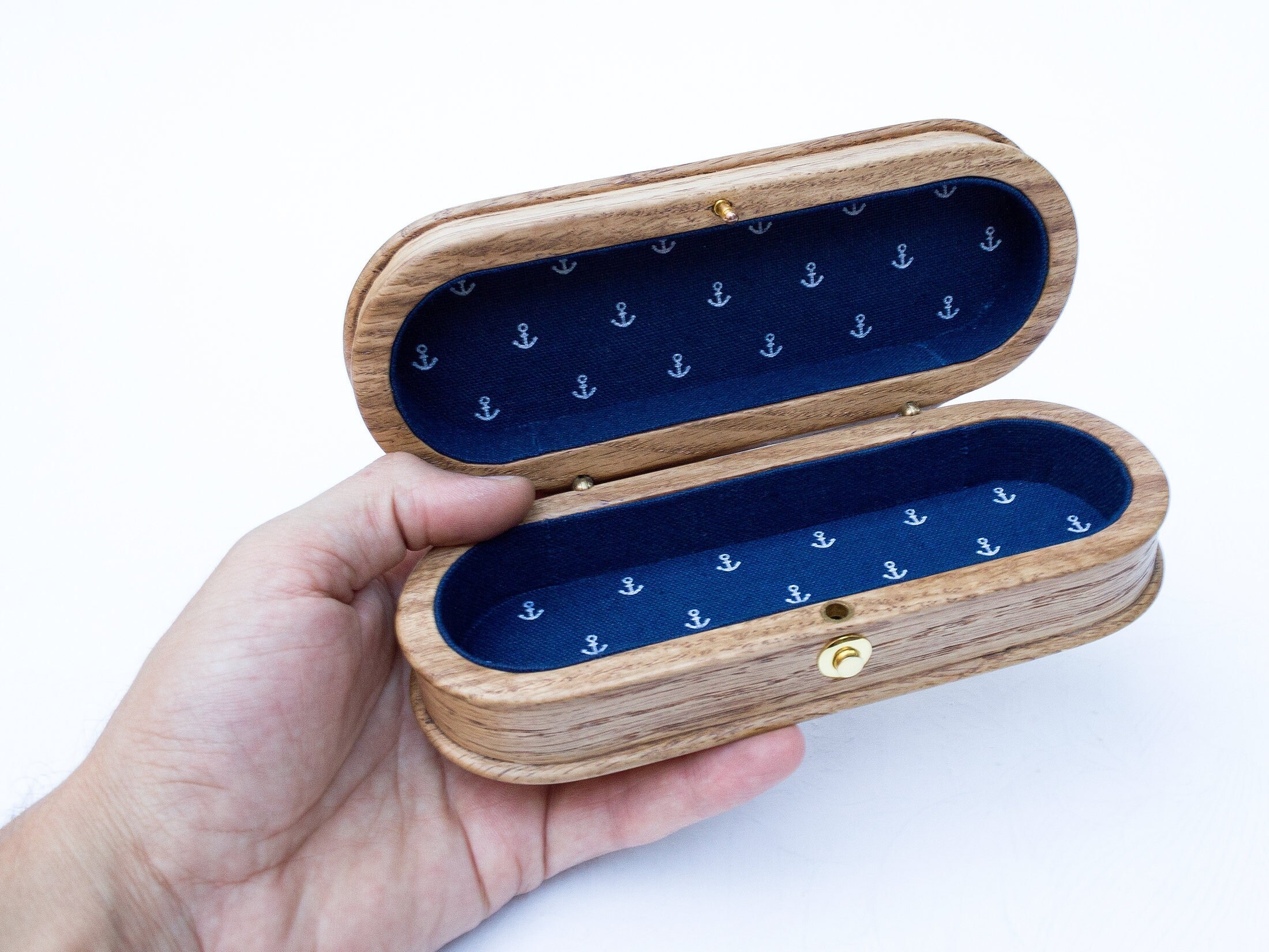 Wooden Glasses Case Mini Jewelry Oak Box Little Things Box - Etsy