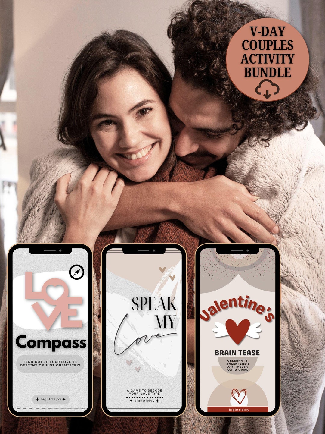 Valentine Day Activity Bundle, Love Compatibility Game for Couples ...