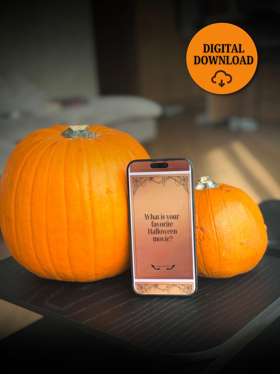 Halloween Game, Cards Digital Game, Cards Game for Phone, Halloween ...