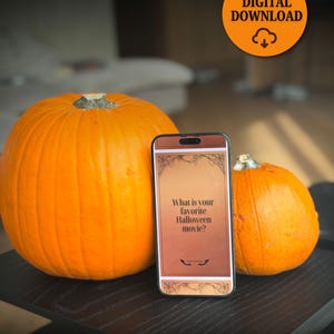 Halloween Game, Cards Digital Game, Cards Game for Phone, Halloween ...