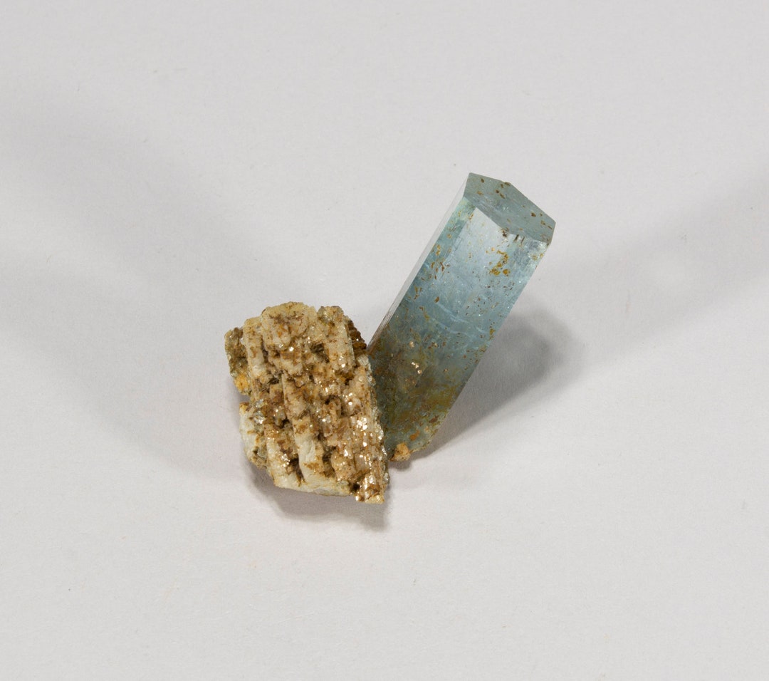 Aquamarine Crystal and Feldspar, Erongo, Namibia - Etsy