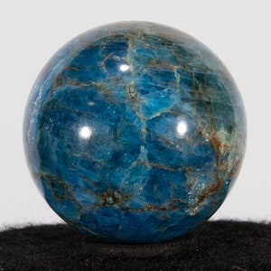 Blue Apatite Sphere, Small Sphere, Madagascar - Etsy