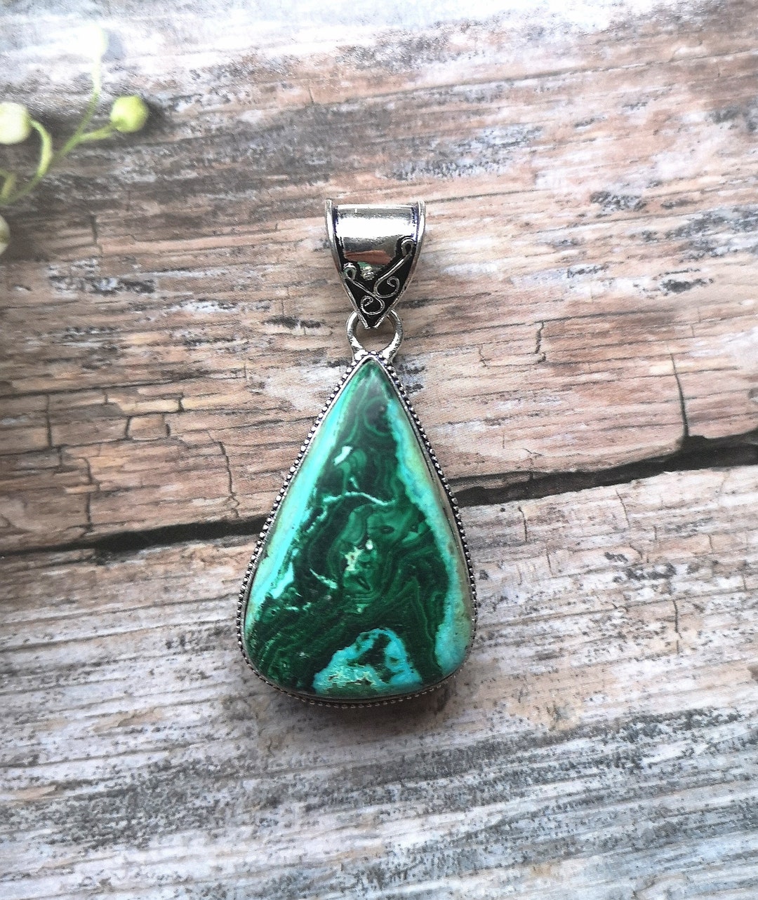 Azurite Ethnic Handmade Antique Design Pendant Jewelry INDIA - Etsy