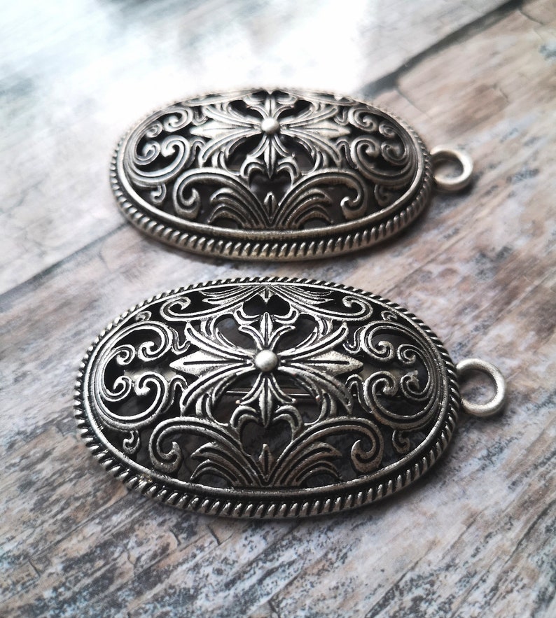 Broches tortue viking pour robe tablier ou cape lot de 2-Antiq Silver ...