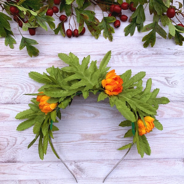 Pagan Flower Crown - Etsy