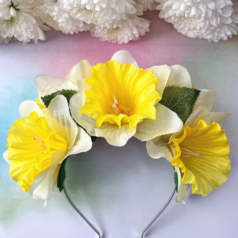 Easter Flower Headpiece - Etsy UK