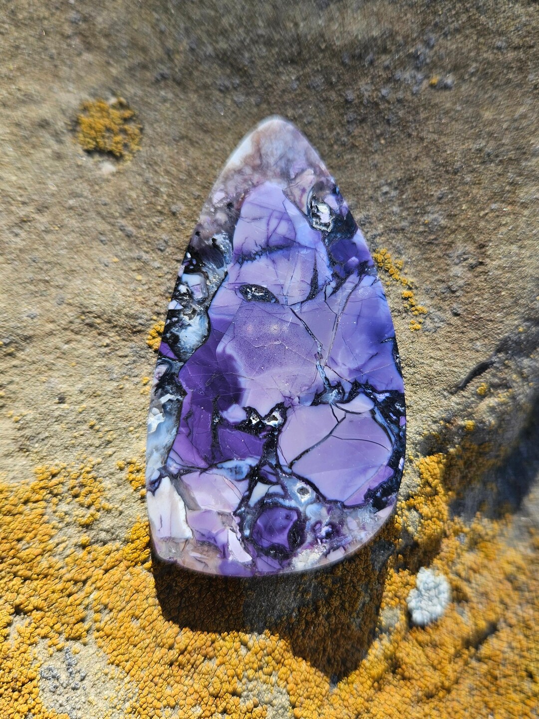 Beautiful Large Premium Tiffany Stone Bertrandite Hand Cut and Polished ...