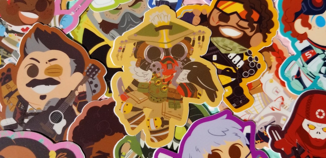 Apex Legends 3 Inch Vinyl Stickers - Etsy