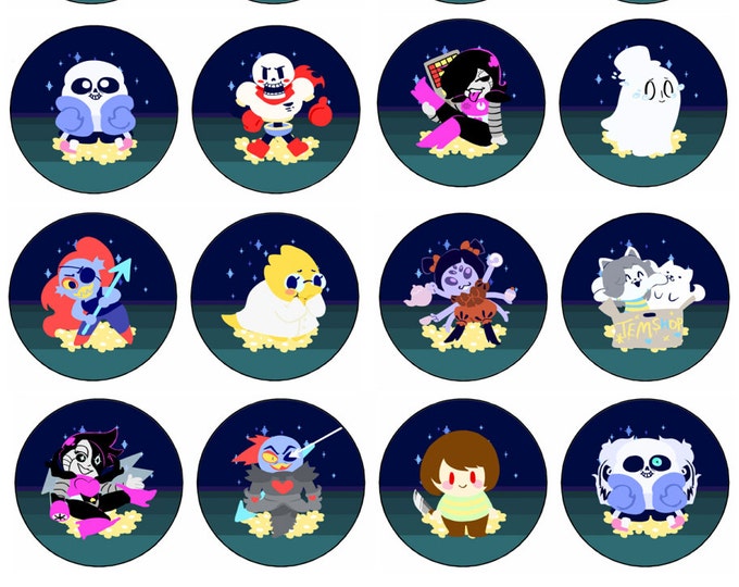 Undertale Buttons - Etsy