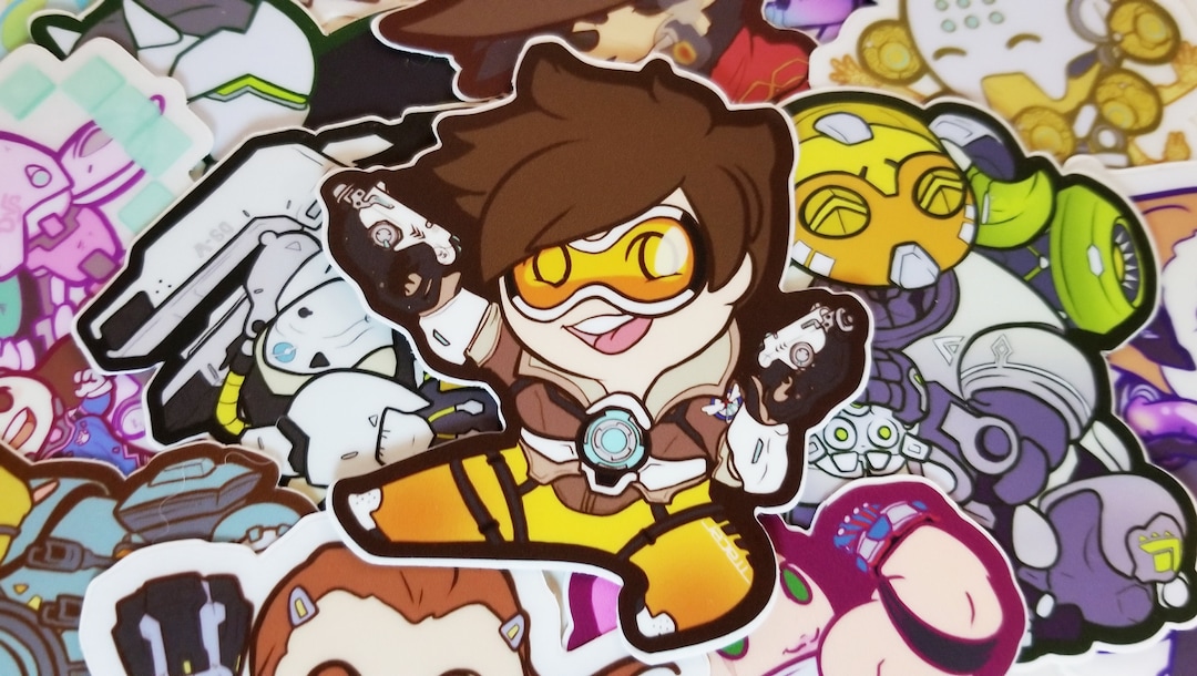 SALE: Overwatch Stickers Deluxe 3 Inch Vinyl - Etsy