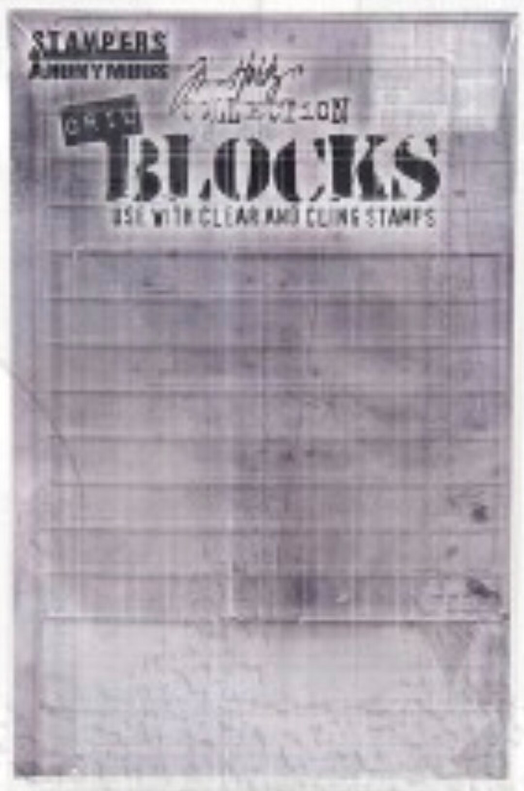 Tim Holtz Acrylic Grid Blocks by Stampers Anonymous - Etsy