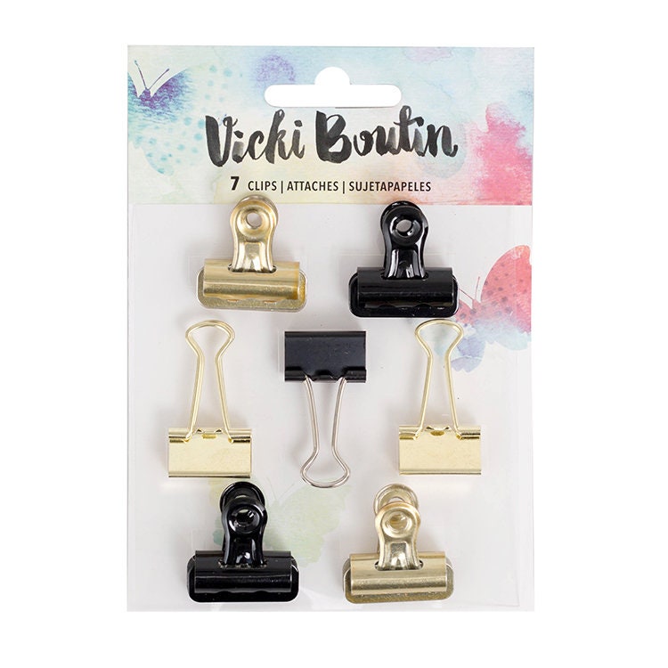 Paper Clips Binder Clips Heidi Swapp, Vicki Boutin, Crate Paper, MAMBI ...
