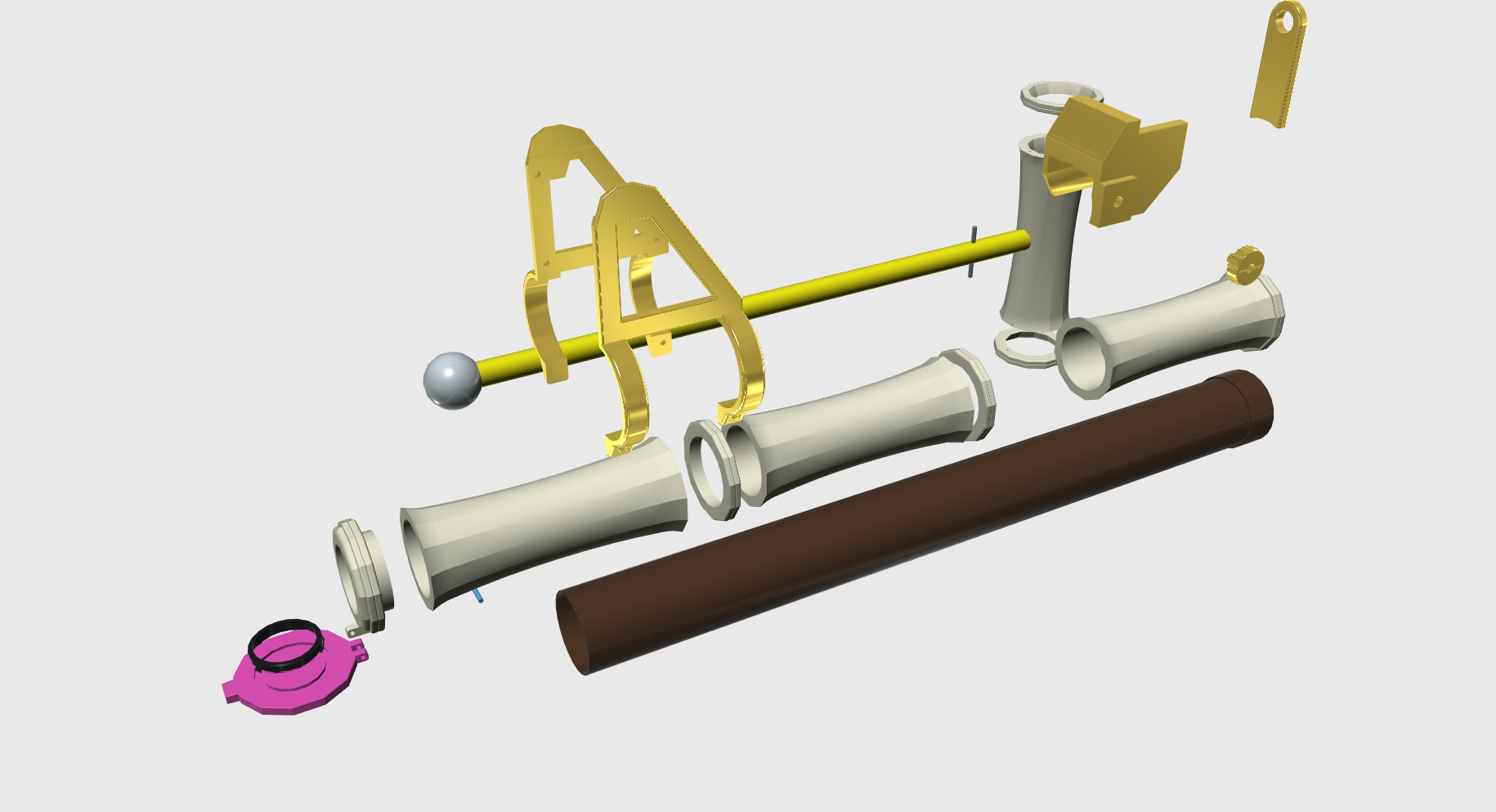 Bamboozler Mk III From Splatoon 3D Printed | Etsy UK