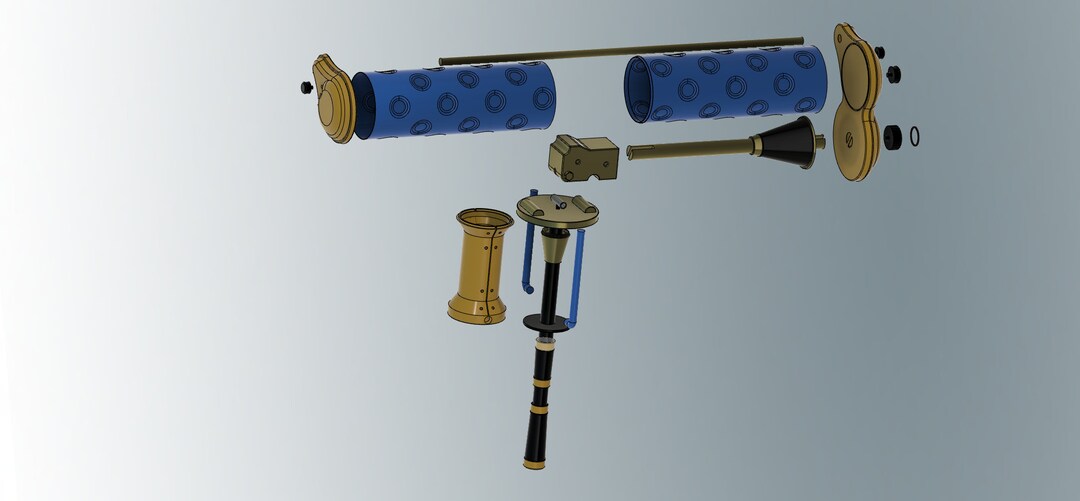 Gold Dynamo Roller Digital Version (.stl) - Etsy