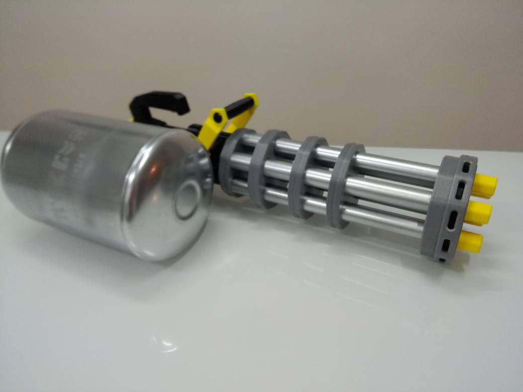 Heavy Splatling From Splatoon 3D Printed | Etsy