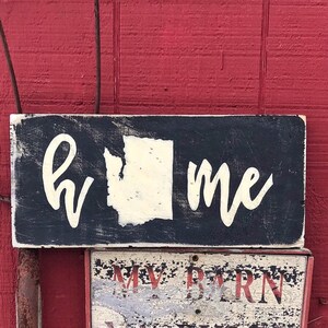 Personalized Home Sign Custom State Art Custom Christmas Gifts State ...