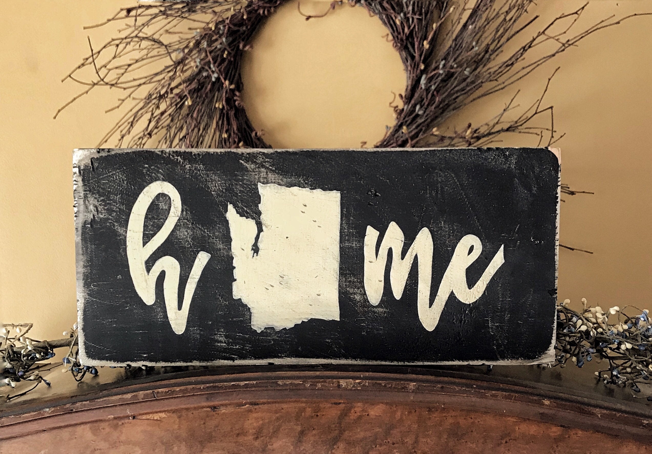 Home State Signs Personalized Signs for Home Personalized Home | Etsy