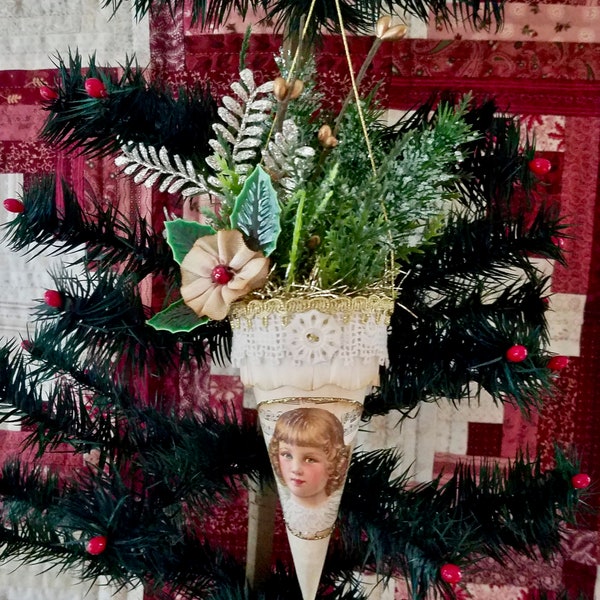 Victorian Paper Cone - Etsy