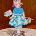 Mother's Day Paper Doll, Altered Paper Doll, Mixed Media Paper Doll ...