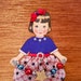 Handmade Patriotic Paper Doll, Fourth of July Paper Doll, Independence ...