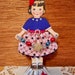 Handmade Patriotic Paper Doll, Fourth of July Paper Doll, Independence ...