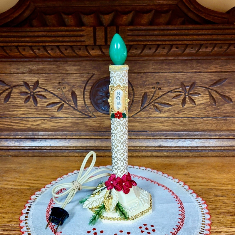 Christmas Candle Vintage - Etsy