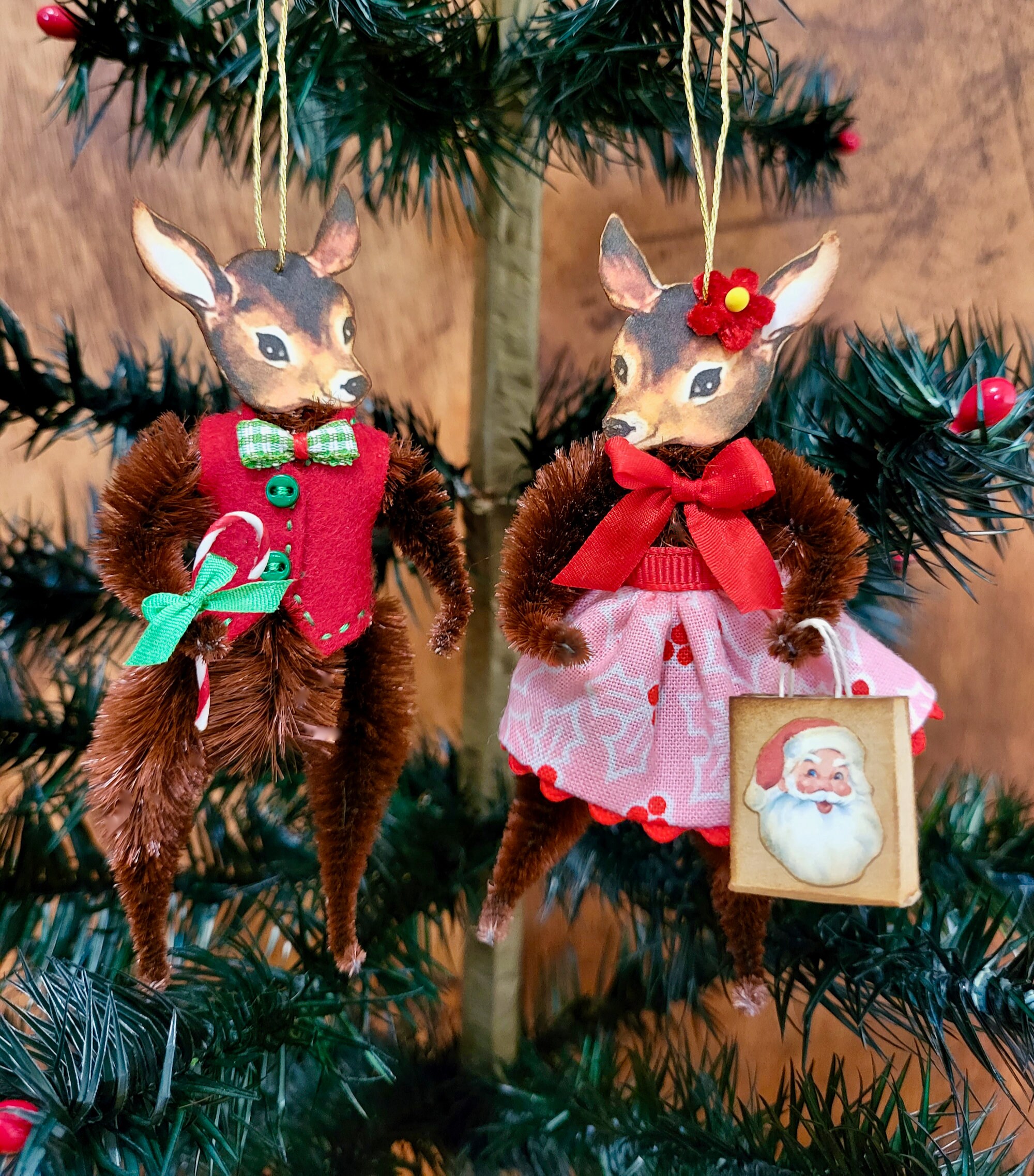 Bump Chenille Reindeer Handmade Reindeer Ornament Feather - Etsy Bump Chenille Reindeer Handmade Reindeer Ornament Feather - Etsy