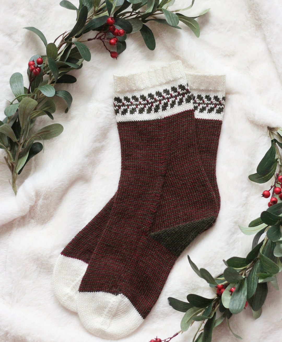 Comfort & Joy Socks Knitting Pattern - Etsy