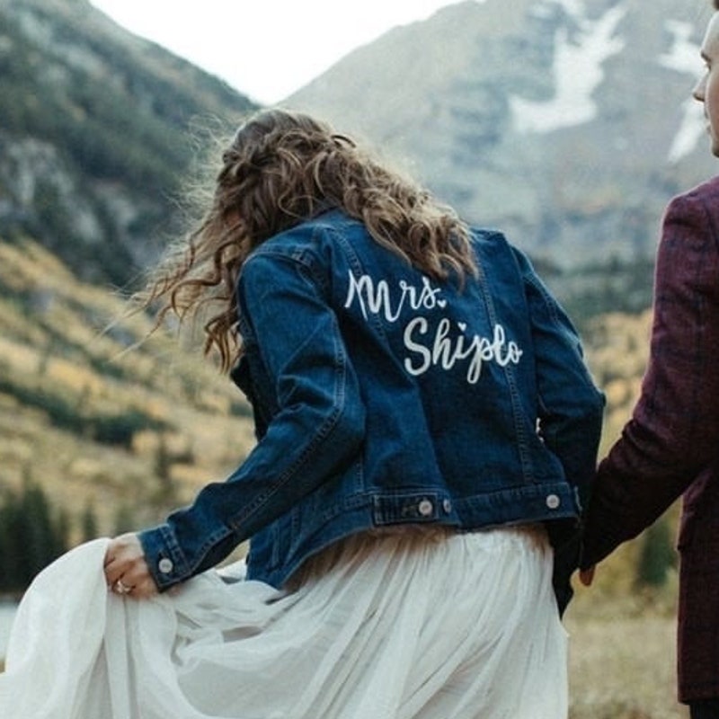 Bride Jean Jacket - Etsy