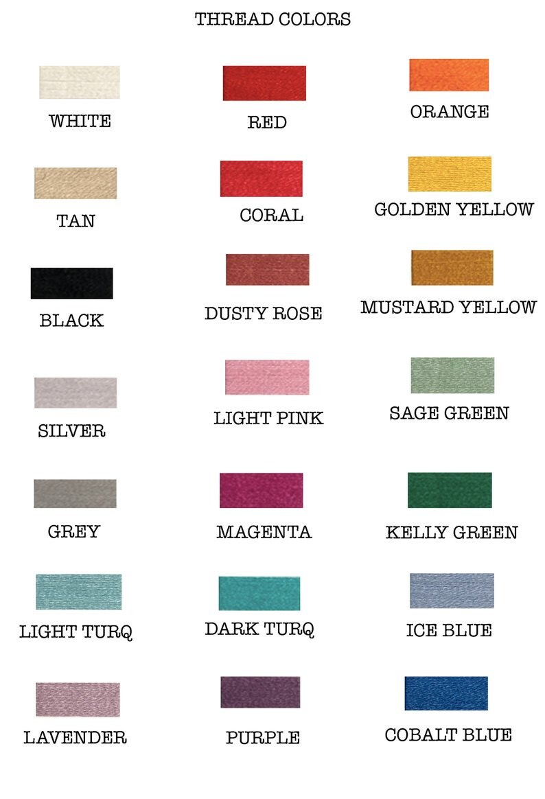 Chainstitch Monogram Monogramed Embroidery Add Additional - Etsy