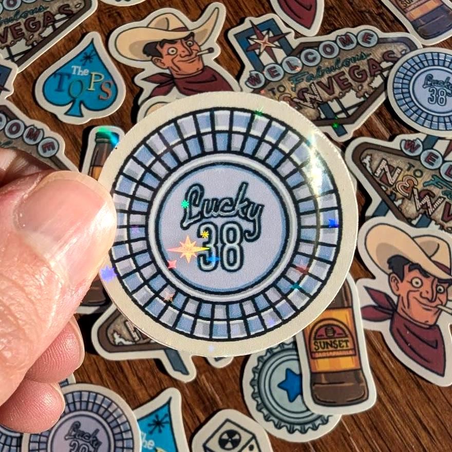 Desert Wasteland Sticker Pack | 6 Vinyl Gamer Stickers | Glossy or ...