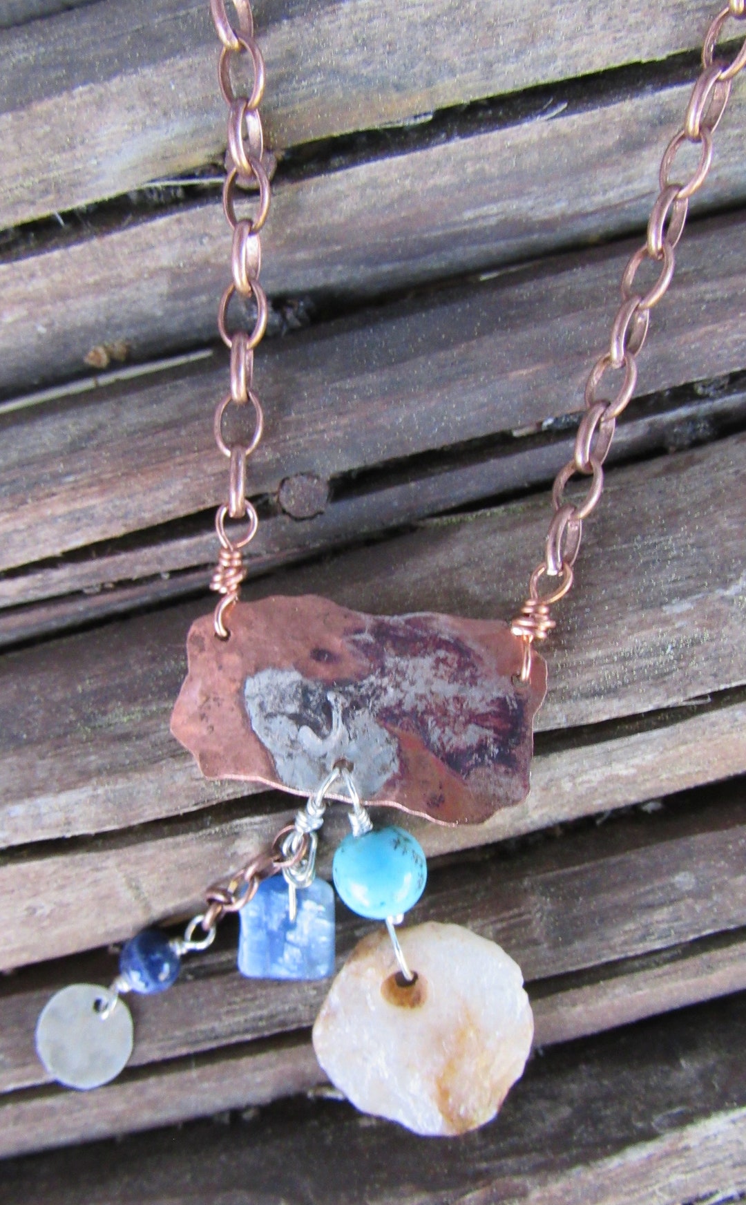 Dido--north African Queen Neck With Genuine 5000 Yr Old Quartz Bead ...