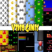 Retro Arcade Clip Art Retro Gaming Clipart Video Game Clip Art Computer ...