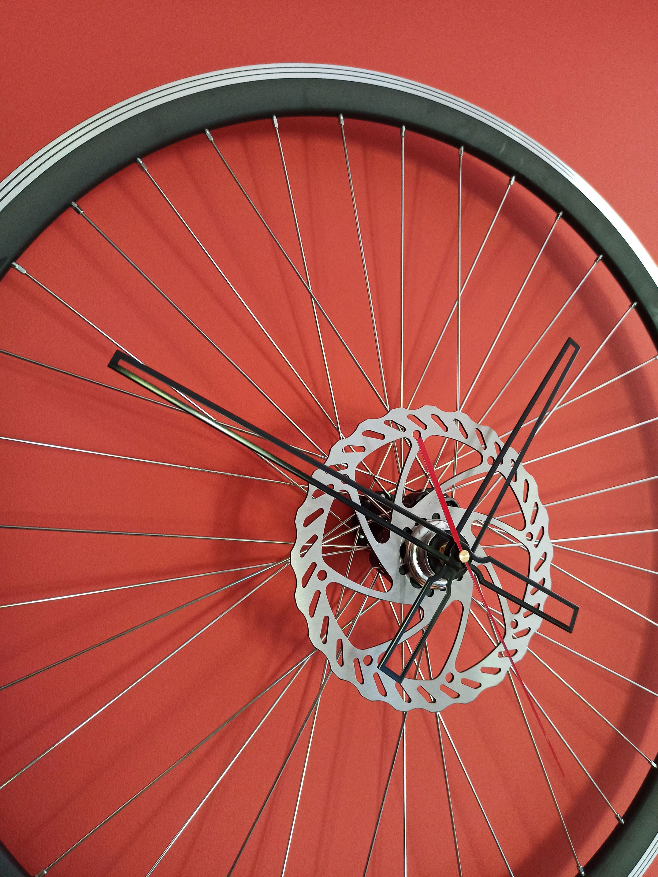 Bike Wall Clock Electric Blackout - Etsy