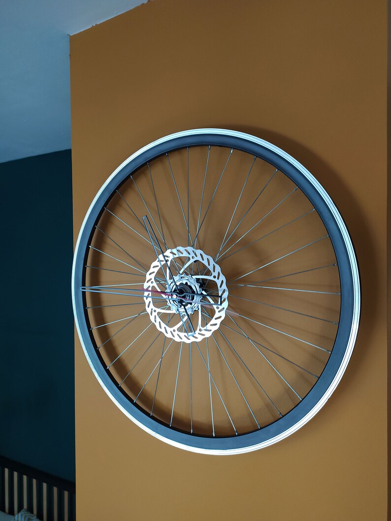 Bike Wall Clock Electric Blackout - Etsy
