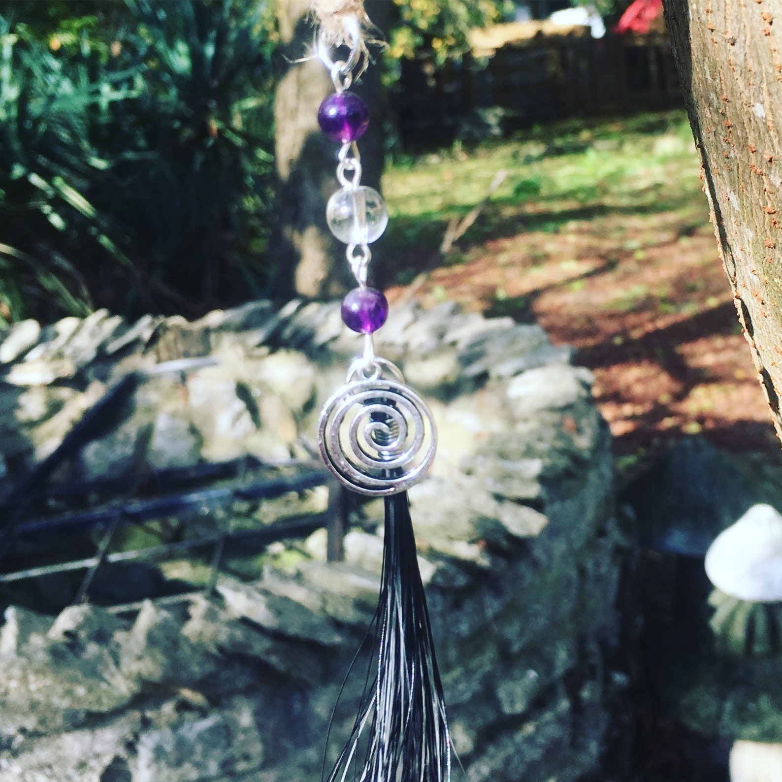 Hagstone Protection Charm Pagan Wiccan Faery Fey - Etsy