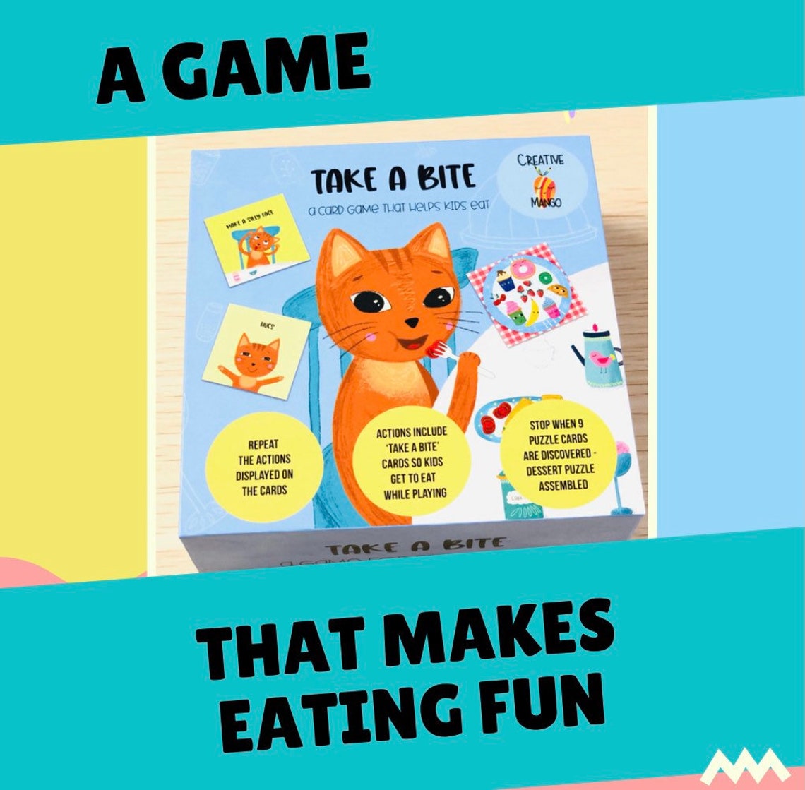 DIGITAL DOWNLOAD. Take a Bite a Game That Helps Kids Eat. A - Etsy