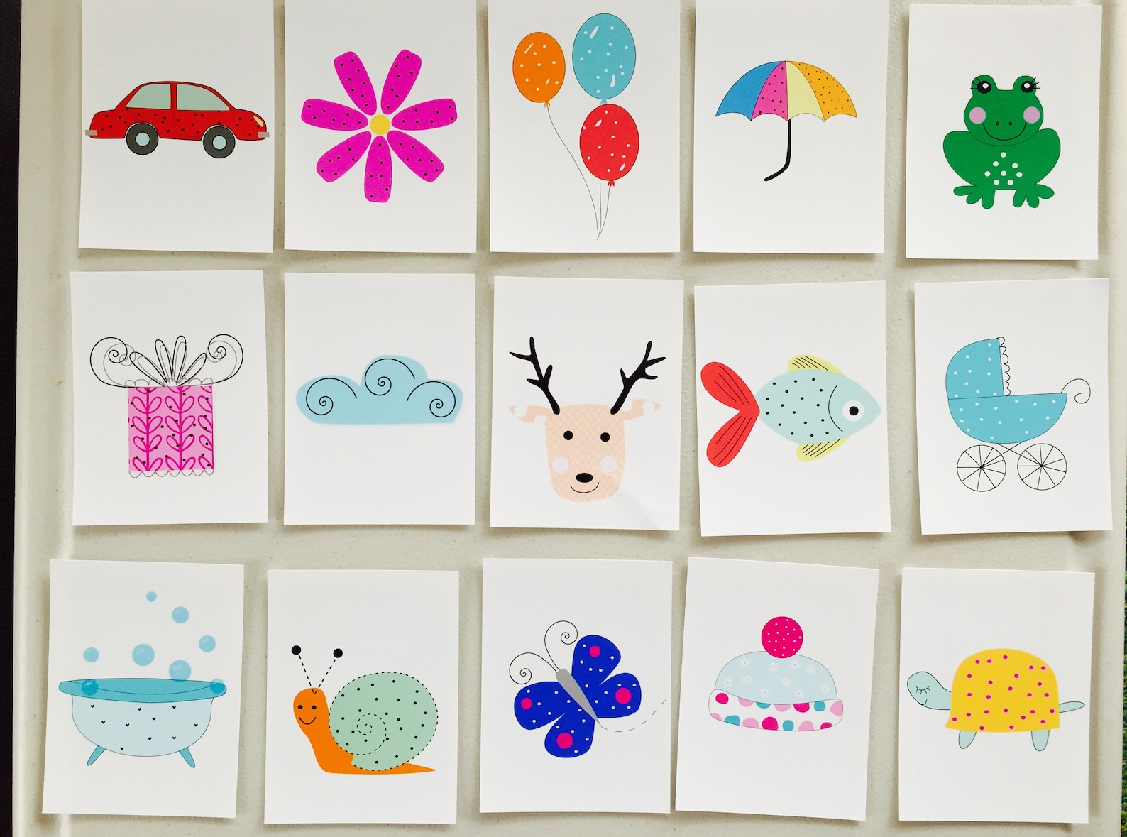 Linking Memory Game for Kids and Adults. Memory Game for Toddlers ...