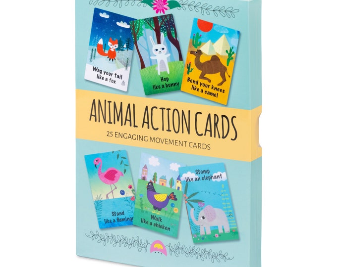 PRINTED VERSION. Animal Action Cards. 25 Cards. 4x6. Action Cards for ...