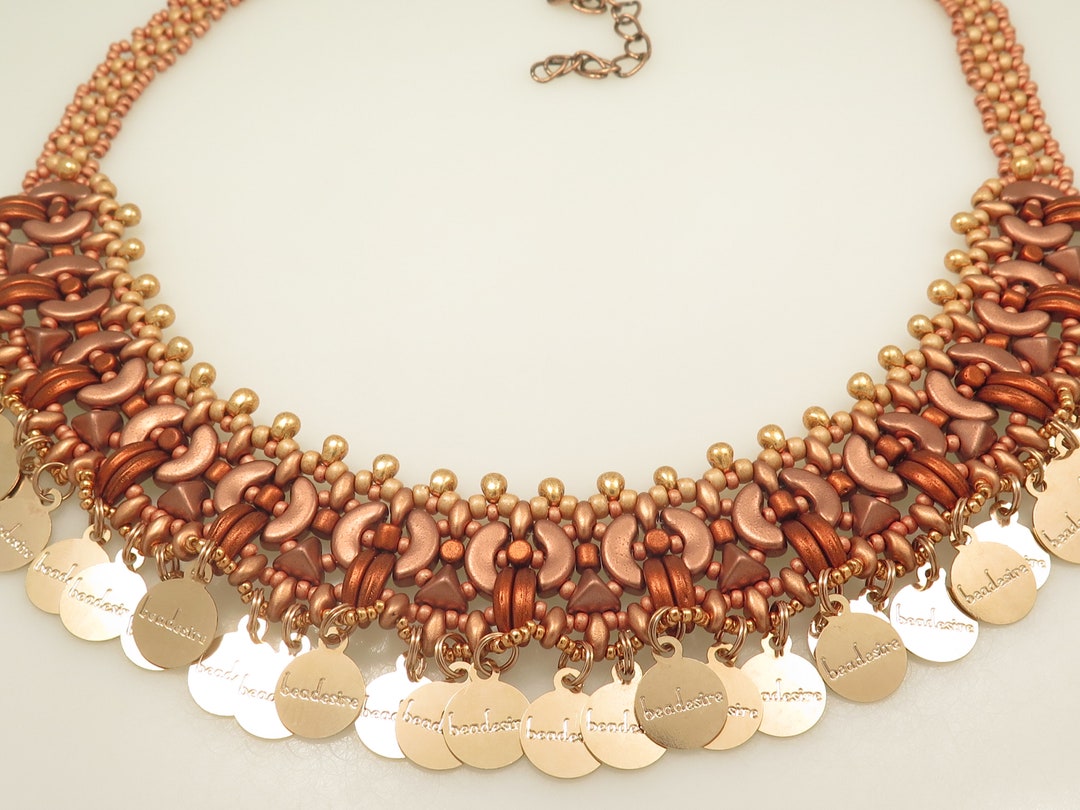 Ethnix Necklace -beading Tutorial - Arcos Minos Super Kheops Par Puca ...