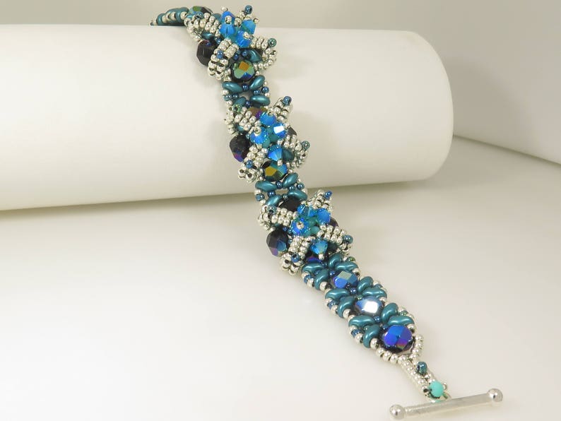 Butterflies - Beading Tutorial, Fire Polished Superduo Swarovski ...