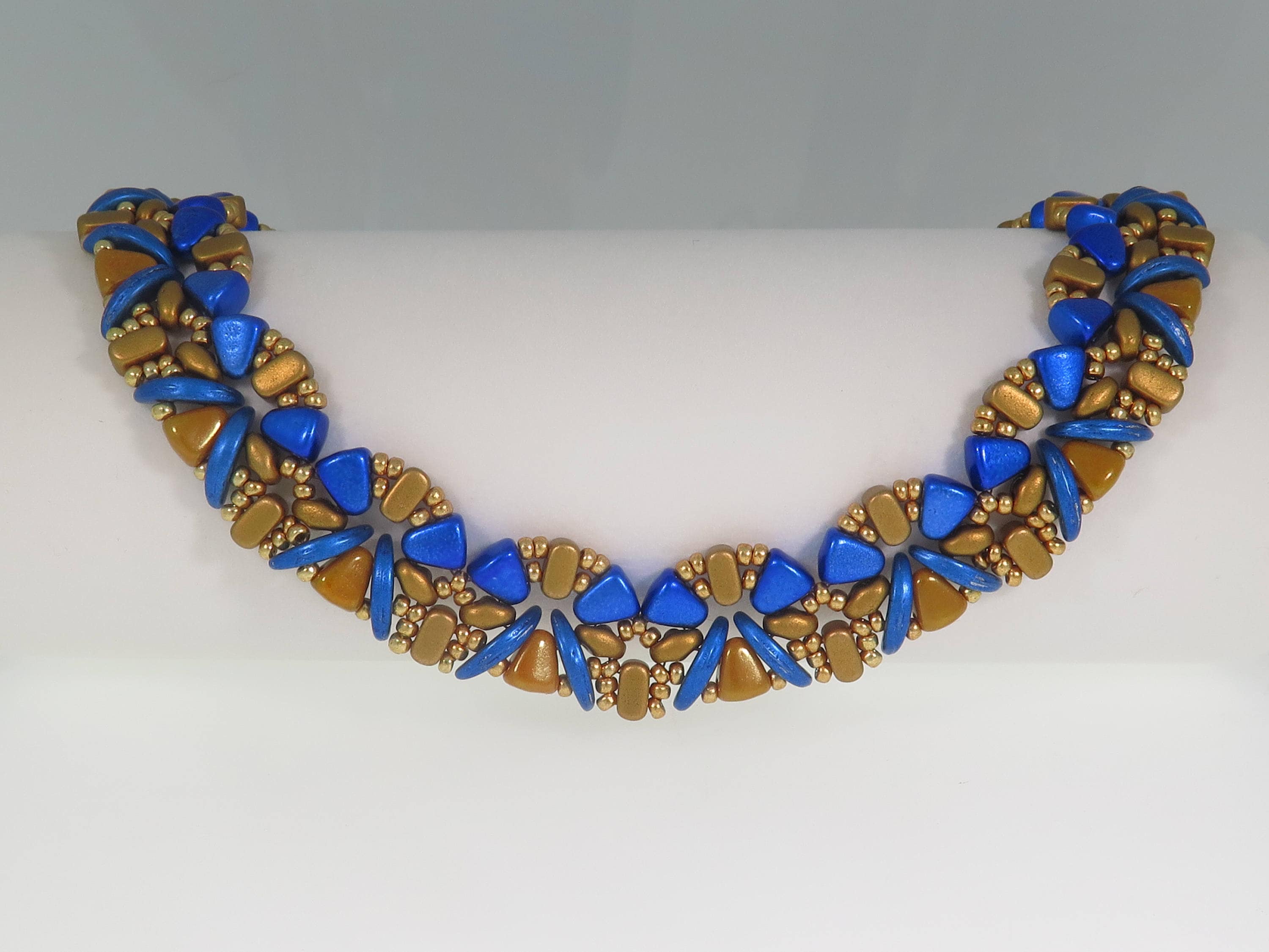 Ribbons Necklace - Beading Tutorial - Nib Bit IOS Par Puca Super Duo ...